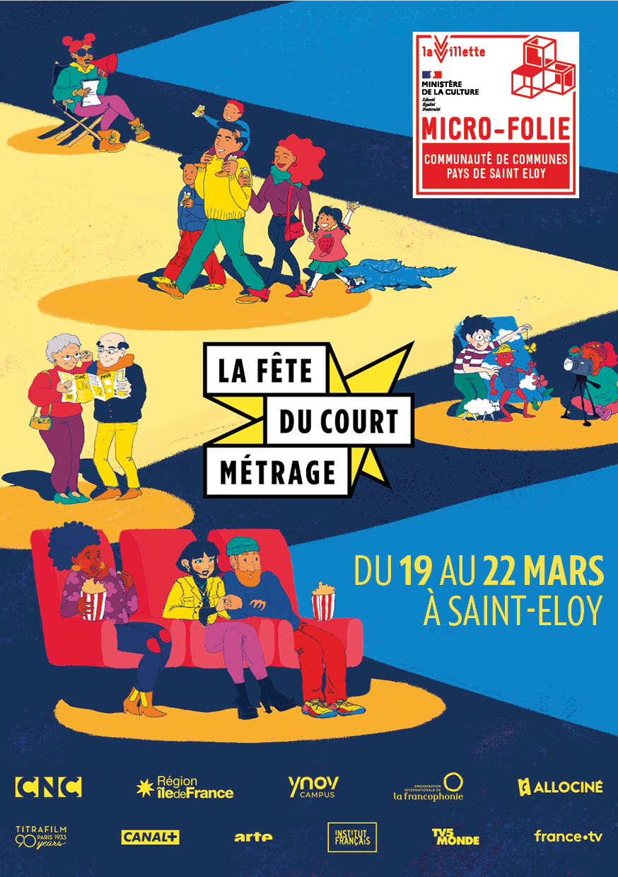 Fête du Court-Métrage - du 19 au 22 mars à Micro-Folie - Pays de Saint-Eloy